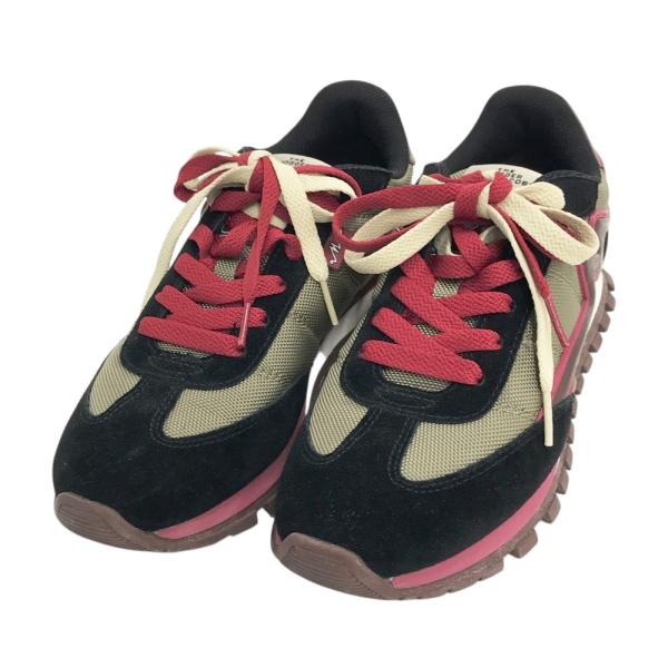 [商品管理番号]240101666567[ブランド]MARC JACOBS マークジェイコブス[アイテム]スニーカー THE JOGGER[モデル・品番][表記サイズ]37[実寸]アウトソール全長：26.0cm / アウトソール最大幅：10...