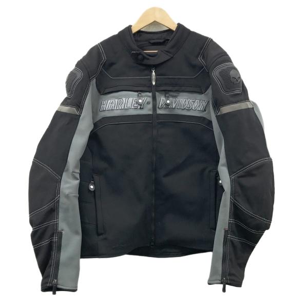 [商品管理番号]240101671788[ブランド]HARLEY DAVIDSON ハーレーダビッドソン[アイテム]スリムフィット ライディングジャケット[モデル・品番]FXRG 98298-19VM[表記サイズ]L[実寸]肩幅：45.5c...