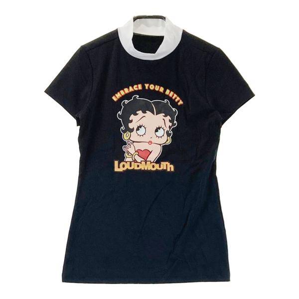 [商品管理番号]240101675204[ブランド]LOUD MOUTH ラウドマウス[アイテム]モックネック 半袖Tシャツ[モデル・品番]×Betty Boop 2026年モデル[表記サイズ]S[実寸]肩幅：33cm / 身幅：36.5c...