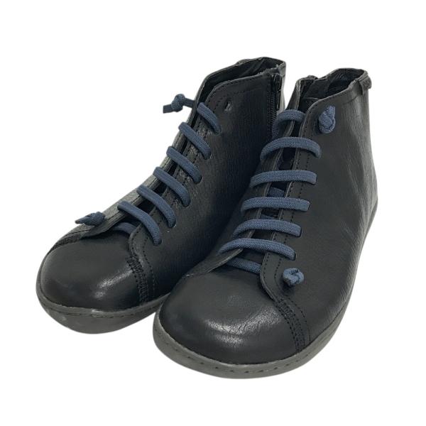 [商品管理番号]240101686058[ブランド]CAMPER カンペール[アイテム]Peu レザー ハイカットスニーカー[モデル・品番]36411-097[表記サイズ]40[実寸]アウトソール全長：28.0cm / アウトソール最大幅：...