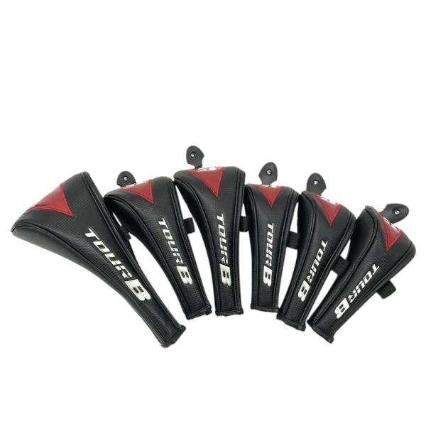 [商品管理番号]240101688917[ブランド]BRIDGESTONE GOLF  ブリヂストンゴルフ[アイテム]ヘッドカバー 6点セット TOUR B[モデル・品番][表記サイズ]DR FW×2 UT×3[実寸][状態ランク]A-[状...
