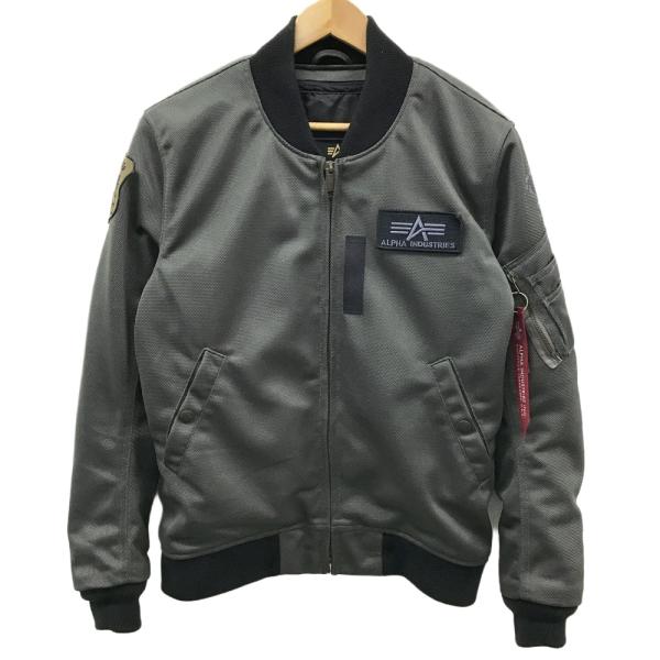 [商品管理番号]240101695798[ブランド]ALPHA INDUSTRIES アルファ インダストリーズ[アイテム]メッシュジャケット MA-1[モデル・品番]ALVA-1711S[表記サイズ]L[実寸]肩幅：47.5cm / 身幅...
