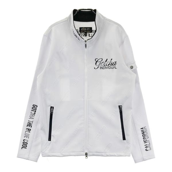 [商品管理番号]240101696589[ブランド]GOTCHA GOLF ガッチャゴルフ[アイテム]長袖 ジップジャケット[モデル・品番][表記サイズ]M[実寸]肩幅：46cm / 身幅：52.5cm / 着丈：66.5cm / 袖丈：6...