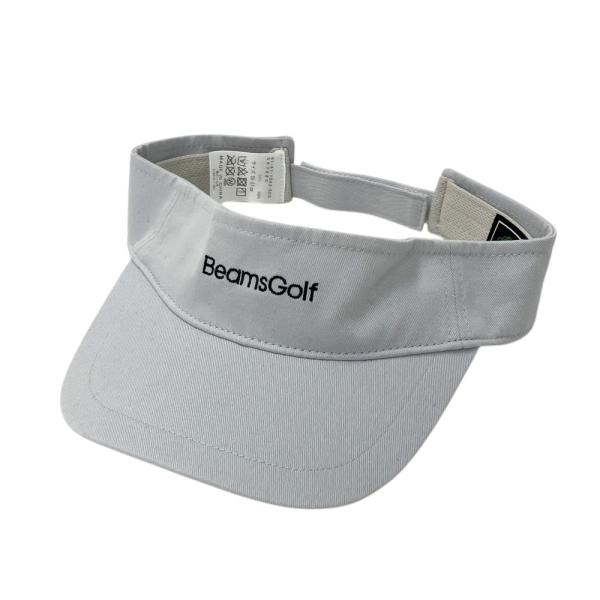 [商品管理番号]240101706065[ブランド]BEAMS GOLF ビームスゴルフ[アイテム]サンバイザー[モデル・品番][表記サイズ]55-57cm[実寸][状態ランク]B[状態]内側に汚れが見受けられます[付属品]