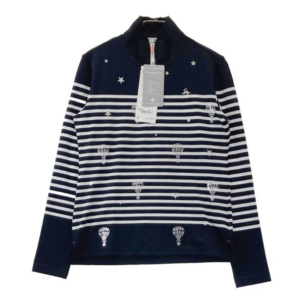 [商品管理番号]240101711723[ブランド]MUNSING WEAR マンシングウェア[アイテム]ハーフジップ 長袖Tシャツ[モデル・品番]MGWMJB02[表記サイズ]M[実寸]肩幅：36cm / 身幅：43.5cm / 着丈：5...