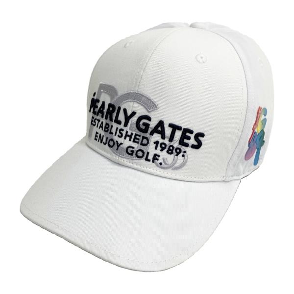 [商品管理番号]240101737432[ブランド]PEARLY GATES パーリーゲイツ[アイテム]キャップ ニコちゃん[モデル・品番]35周年 2024年モデル[表記サイズ]FR[実寸][状態ランク]N[状態][付属品]