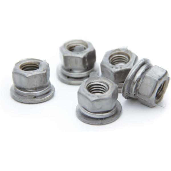 パクト（ナット+スプリングワッシャー+ワッシャーが一体型にセット）サイズ：M10(SUS304)内容量：10個セットパクト(SUS304)石材施工用金物(M10)石材用乾式金物使用時ナット。ワッシャー/スプリングワッシャー/ナット がフィル...