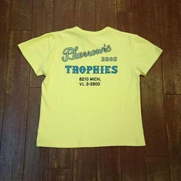 フェローズ(Pherrow's)のプリントTシャツ(PVT2)です。■ワンウォッシュ