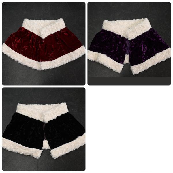 振袖用ショール/ミニマント表地パイル　レーヨン100％グランド　キュプラ100％ファー　ポリエステル100％裏地　　ポリエステル100％　日本製