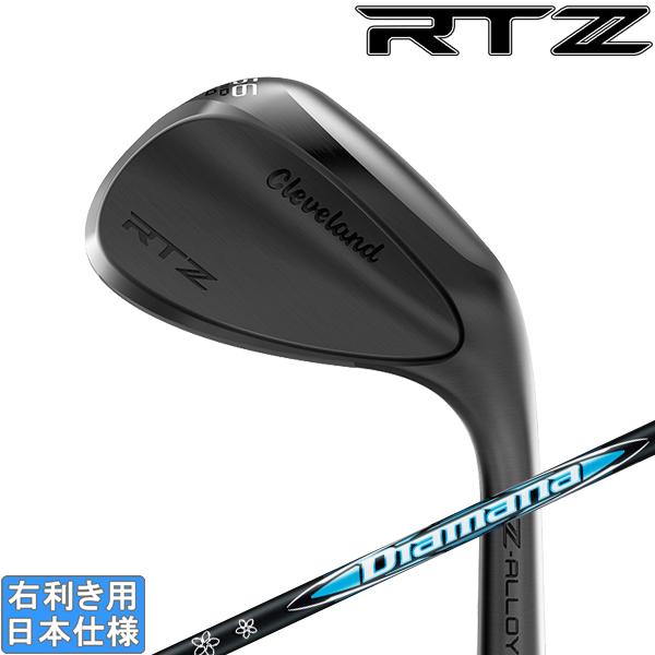 【日本正規品】【新品】【保証書付き】【DUNLOP ダンロップ】【Cleveland クリーブランド】【アールティゼット】【ブラックサテン】【ウェッジ】【ディアマナ オリジナル】【右利き用】【カスタム対応】