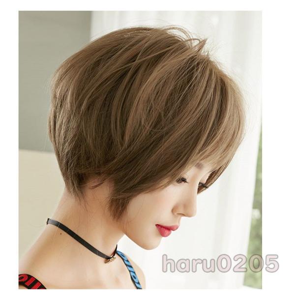 ウィッグ カツラ 女性用 ボブ 自然 フルウィッグ ショート コスプレ レディース かつら 調節可能 ミディアム ボブウィッグ    カラー：ブラック　ブラウン長さ：約28cm材質：高級耐熱ファイバーナチュラルで自然、かわいいスタイルを楽し...