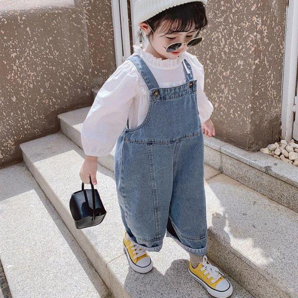 商品の説明ベビー服 サロペット 男の子 女の子 オーバーオール キッズ 子供服 春 夏 秋 ガールズ ボーイズ サロペット パンツ デニム デニムパンツ オールインワン原産国:中国素材：コットン色：写真の色      ズボン丈/57 (cm...