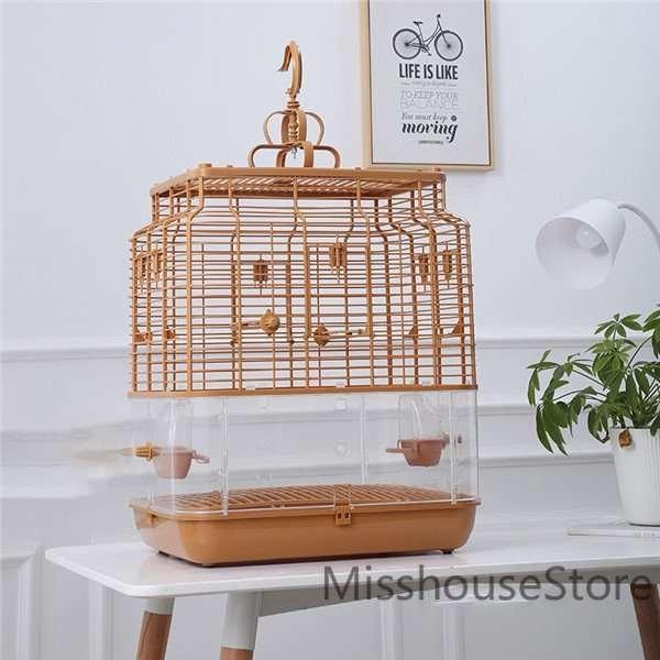 ■商品詳細：カラー：/画像通りサイズ：/フリーサイズフリーサイズ(単位:cm)：長48*幅38*高58素材：PVC■キーワード検索：バードケージ 鳥籠 鳥用品 ペット用品 ペットケージ ゲージ 鳥かご 文鳥 おうむ 小鳥 インコ 飼育ケース...