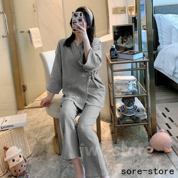 マタニティーパジャマ 授乳服 春夏秋 長袖 マタニティーパジャマ 綿 産前/産後セット  妊娠 上下セット  ルームウェア 部屋着 ママ 2点パジャマスイートマミー スウィートマミー SweetMommy マタニティー 授乳ワンピ シンプル...