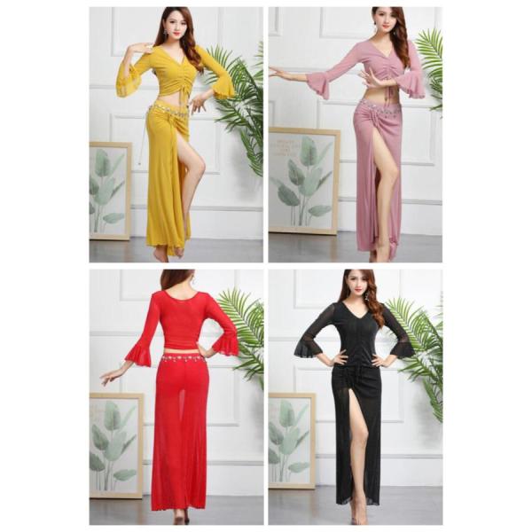 セット内容：2点セット：トップスとスカート3点セット：トップスとスカートとウエストチェーン※ページ内のモデルが着用している対象商品以外の小物やその他アイテムは参考商品と なりますのでご注意下さい。素材:ポリエステルサイズ：画像参考※表記寸法...