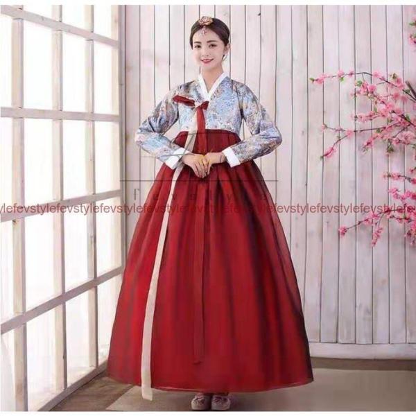 ■商品：チマチョゴリ■内容：トップス1点+ワンピース1点■素材：ポリエステル※採寸サイズなので若干の誤差がある場合がございます。※サイトに掲載されている商品は、モニター環境により実際のものと素材感?色が若干異なって見える場合がございます。