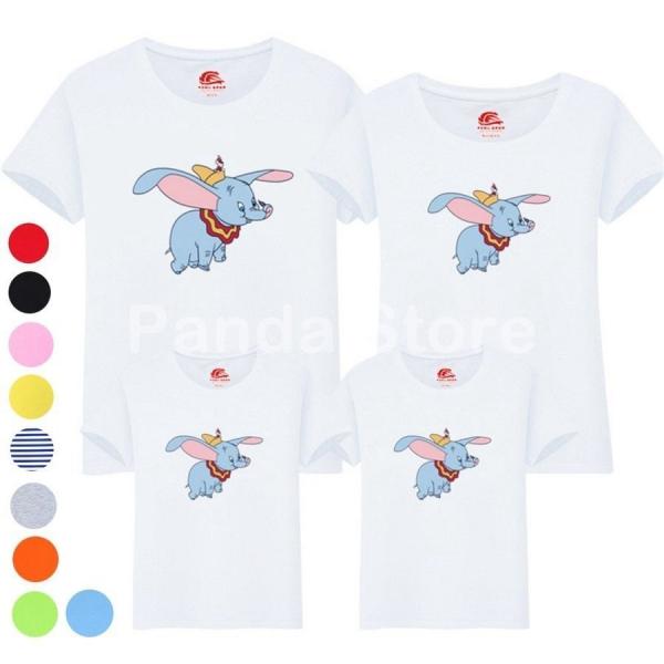 子供服　親子服　かわいいピザプリント半袖tシャツ　家族ｔシャツ　半袖ヘッドｔシャツ 　家族お揃い カップル 　親子お揃い 親子ペアルック　半袖　キッズ子供　素材：綿, ポリウレタン