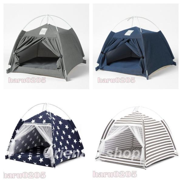 ネコやイヌも家族の一員です。快適なテント、柔らかなベッド、または隠れ家のようなくつろぎのスペースです。折り紙感覚であっという間に形を変えられて、収納便利のペットハウスです。収納後サイズ：長さ43ｘ幅33ｘ高さ3cm使用中のサイズ：長さ40ｘ...