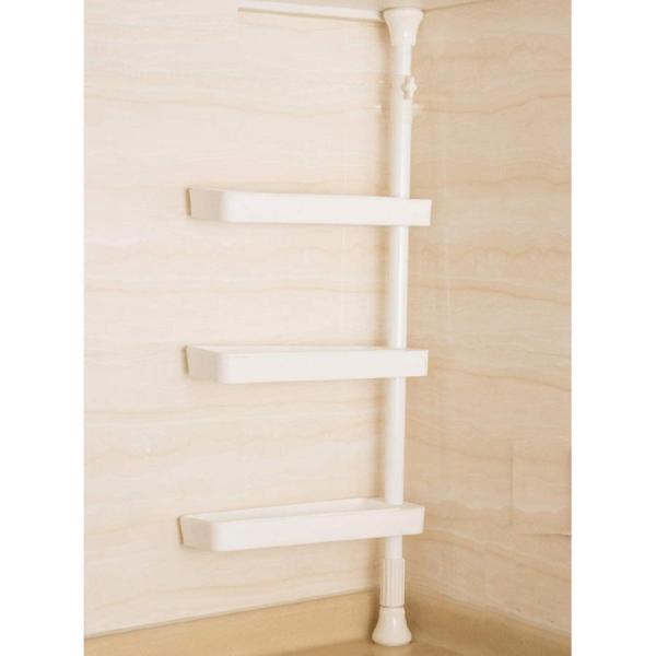 キッチンラック スリム スパイスラック つっぱり ラック 突っ張り棒 キッチン収納 キッチン 突っ張り 収納ラック キッチン用品 調味料 スパイス コンパクト 収