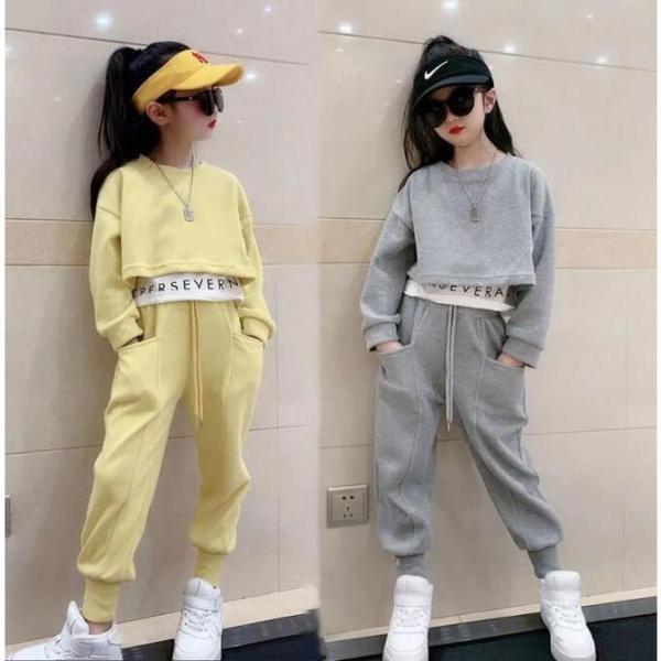 セットアップ 春秋上下セット 2点セット トレーナー スウエットトレーニング パーカ ダンス衣装 ルームウェア 部屋着 安い トップス ボトムス ガールズ キッズ用 姉妹 双子 コーデ 上品 ナチュラル カジュアル ゆったり お出かけ 小学...