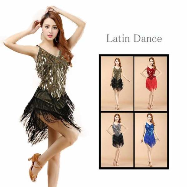 品   td height="30" align="left" valign="middle">ダンス衣装  内容   ワンピース1枚     素材   ポリエステル     サイズ   フリー：着丈75cm バスト75-90cm ウ...