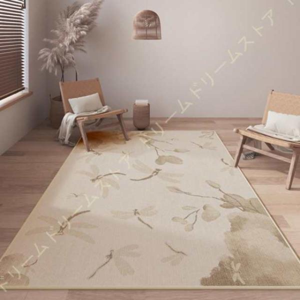 ファッショナブルでシンプルな北欧スタイルのリビングルームカーペット家庭用カーペット ベッドルームカーペット オフィスカーペット厚さ：約 8 mm素材構成：マイクロファイバー、ポリエステルファイバー形状：円形掃除の種類：真空クリーナー/洗える...