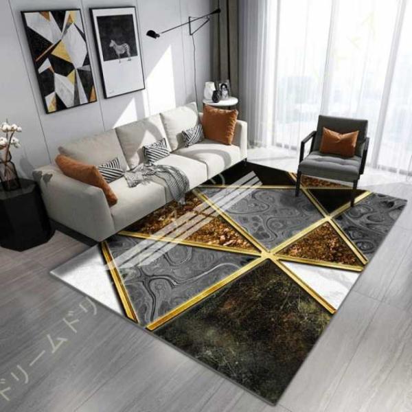 ☆厚み：☆約6mm    弊社は、お客様の夢見ていた快適な生活を実現しようと努力しています。お部屋に快適な大きさのカーペットを選びましょう。柔らかい肌触り生地?丈夫で長持ち独特な柄：幾何学模様がシンプルなベースとマッチし、 部屋やリビングル...