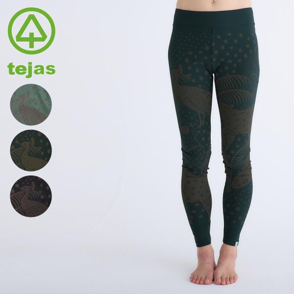 サンスクリット語： tejas読み：テージャス意味：火・光・熱・威厳・威光tejas定番のプリントレギンス。2026SSシーズンテーマの「Jungle Flow」にちなんだモチーフ「ヒョウと孔雀」を全面にプリント。吸水速乾性の強いハイスペッ...