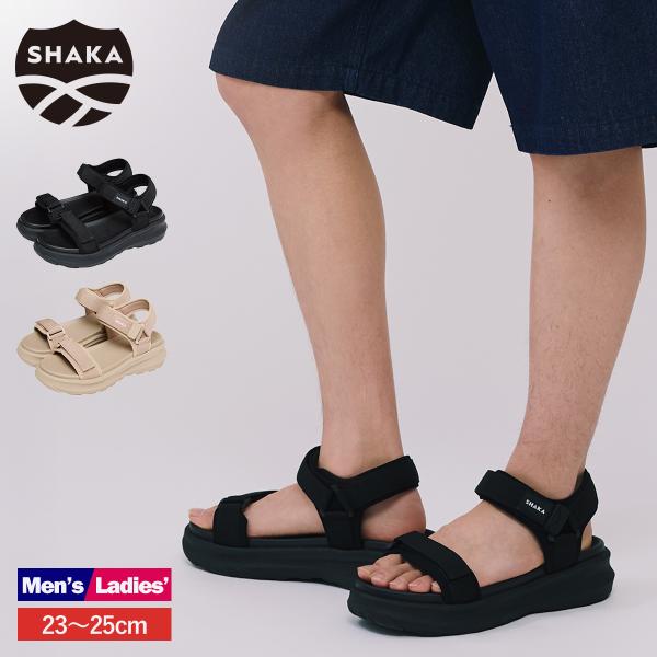 SHAKAを代表するサンダルをアレンジミニマルで都会的なスポーツサンダルSHAKA(シャカ)を代表するスポーツサンダルを、よりシンプルかつ洗練された印象へとアレンジしたNEO BUNGY S GES (ネオバンジー S GES)。快適なフィ...