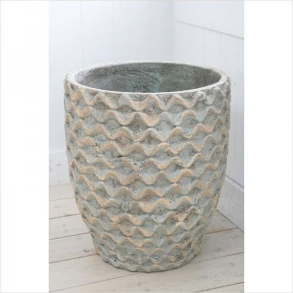 [商品説明]【メーカー在庫品の為ご注文時に完売の際は次回入荷時期のご案内となります。お急ぎの際はお問い合わせください】表面の波打った立体的なデザインがクラシカルなポットシンプルながら大人っぽい雰囲気です落ち着いたアンティークベージュの色合い...