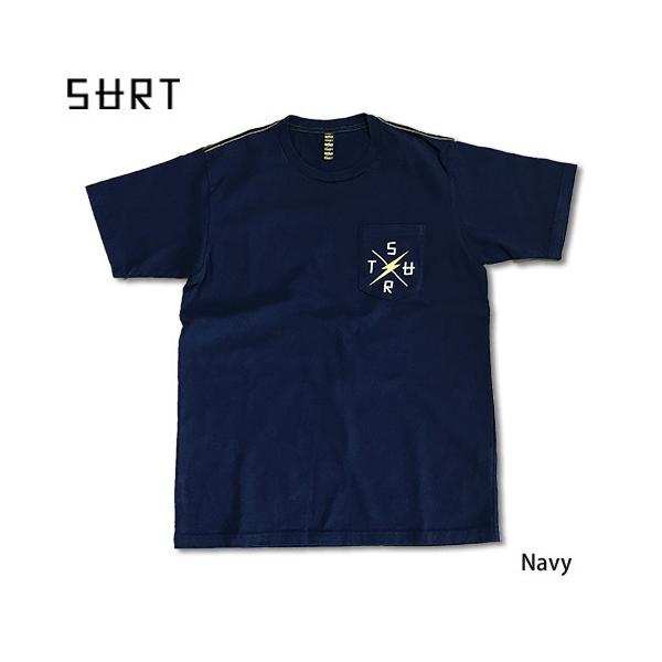 SURT×Lightning Bolt Cross Logo ICON Pocket Tシャツ ネイビーSize : S / M / LSURTは、RHC Ron Herman (ロンハーマン)、Fred Segal(フレッドシーガル)、C...