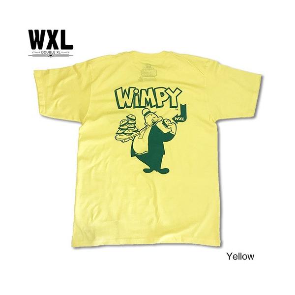 WXL (ダブルXL)× POPEYE （ポパイ）Wimpy Tシャツ イエローRHC Ron Herman (ロンハーマン)で展開している通常のLサイズで小さい大柄な人から支持を受けている人気ブランドとアニメ：ポパイの人気キャラクターWi...