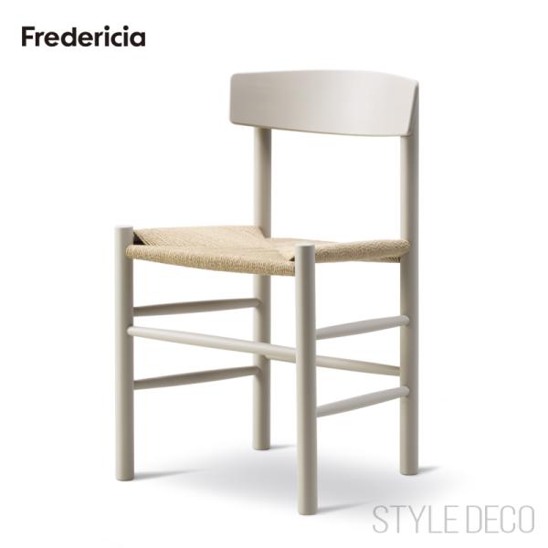 ［ FREDERICIA ］J39 シェーカーチェア Beech（pebble grey）モーエンセンチェア ピープルズチェア みんなの椅子サイズ：W490×D440×H780・SH445 or SH460mm樹　種：ビーチ材・ラッカー塗装...