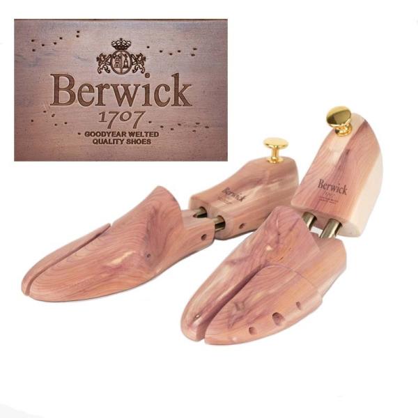 【商品名】Berwick1707 | バーウィックPer-21 / Berwick / 消臭 シワ取り /  シューキーパー / アロマティック /シダー / 木製 / shoe tree wooden / 純正 天然シダー スプリング式【...