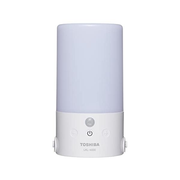 1) LEDランタン／調色機能付き 【電池別】ホワイト/-/LKL-4000(W)・Color:ホワイトStyle:1) LEDランタン／調色機能付き 【電池別】・パッケージ個数:1・?人感・明暗センサー搭載・?雨中でも使える防沫形(JIS...