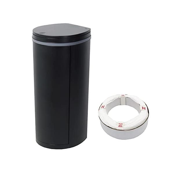 21Lブラック/-/JT7567・Color:ブラックStyle:21L・使用済みおむつのニオイ漏れを防ぐ専用ゴミ箱。（専用カセット1個付）高さもあるため捨てる時に大きくかがむ必要がありません。さらに前扉タイプで取替作業もスムーズ。・「銀イ...