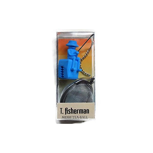 ブルー/釣り人 : 高さ55×幅22mm、ストレーナー : 直径50mm、チェーン : 長さ100mm/46738BL・Color:ブルー・パッケージ個数:1・サイズ : 釣り人 : 高さ55×幅22mm、ストレーナー : 直径50mm、チ...