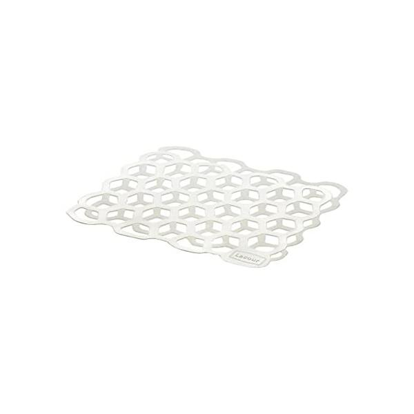 ホワイト/32×27.5×0.5(高さ)cm/022551・Color:ホワイトSize:32×27.5×0.5(高さ)cm・パッケージ個数:1・サイズ:32×27.5×0.5(高さ)cm・材質:シリコーンゴム・原産国:中国・耐熱温度:200℃