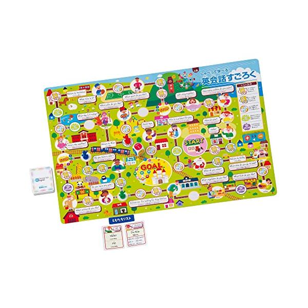 英会話すごろくマルチカラー/-/KES-10・Style:英会話すごろく・パッケージ個数:1・音声ペンが楽しいすごろくをしながら英会話・街歩きをテーマに英会話を擬似的に体験できるすごろくゲーム・ゲームをしながら、楽しく英語の会話文や単語を覚...