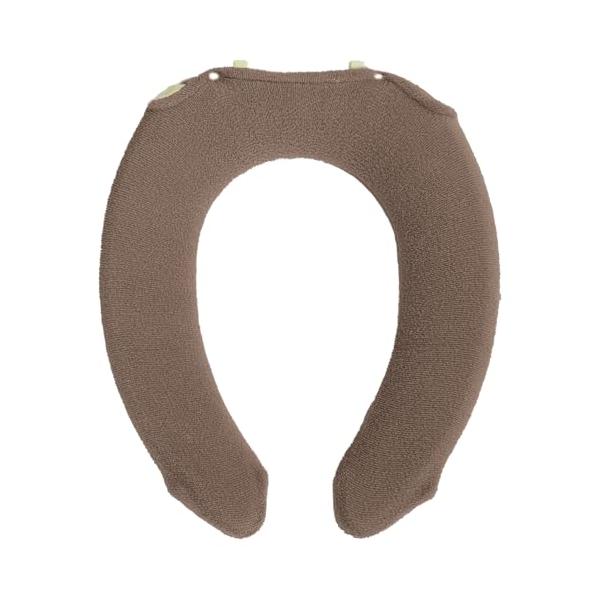 便座カバー(U型)ブラウン/便座カバー(U型)/4548622050127・Color:ブラウンSize:便座カバー(U型)・パッケージ個数:1・品質：表糸 アクリル100％、芯糸 ナイロン91%・ポリウレタン9％・生産国：中国・重量：50...