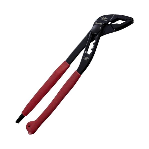 レッド/最大口開き(mm):50/UWP240DNA・Size:最大口開き(mm):50・パッケージ個数:1・全長(mm):235.0・先端くわえ部適応ネジサイズ ネジ頭φ12以下(ナベ:M2~M6、トラス:M3~M5)・小ネジ外し機能を追...