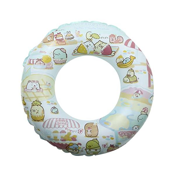 すみっコぐらしマルチカラー/70cm/-・(C)2025 San-X Co.  Ltd. All Rights Reserved.・すみっコぐらしのキャラクターたちが描かれた70cmうきわです・本体サイズ：約70cm・内周サイズ：95~10...