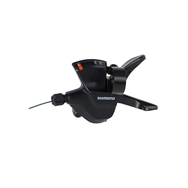 左(3段)ブラック/-/ESLM315LB・Style:左(3段)・パッケージ個数:1・シマノパート:ESLM315LB・SHIFT LEVER  SL-M315-L・LEFT・3-SPEED RAPIDFIRE PLUS 1800MM I...