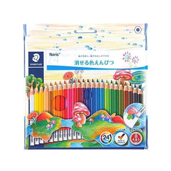 単品24色/-/144 50NC24・Color:24色Style:単品・パッケージ個数:1・【消して描き直せる】けしごむで消して描き直せるため、こどもや初心者、ぬりえなどにおすすめ・【芯が折れにくい】芯の周りに芯折れ防止加工を施すことで、...