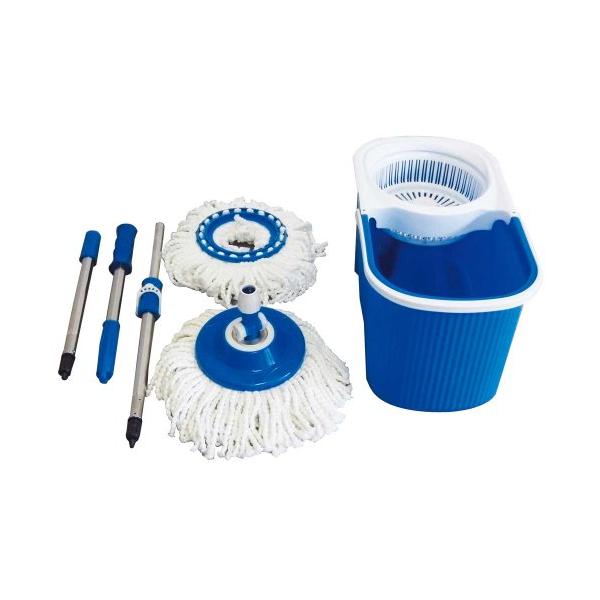 _/-/BX78-50・パッケージ個数:1・サイズ:バスケット43.5×24×23cm、モップホルダー120cm、モップ直径40cm、パッケージBOX44.5×25×2.5cm・素材:バスケット/ポリプロピレン、モップホルダー/ポリプロピレ...