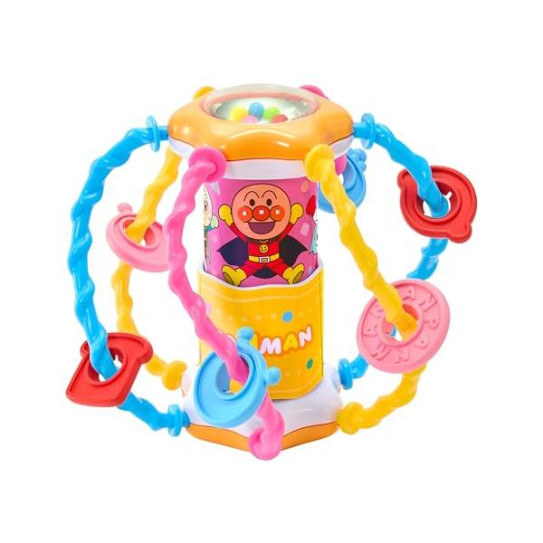 手あそびボールカラフル/-/-・Color:カラフルStyle:手あそびボール・どこからでも持ちやすい形状です。・電池不要で色々な音が楽しめ、沢山の手あそびで自然に手指の発達を促します。・ひっくり返すと筒が移動してカッタンアンパンマンのなか...