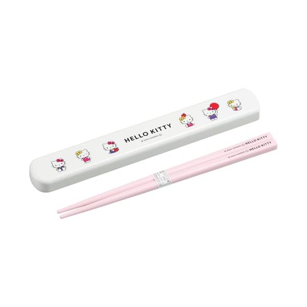 引フタ箸箱セット(19.5cm)ホワイト/-/HS-16・パッケージ個数:1・抗菌、食洗機・乾燥機OK