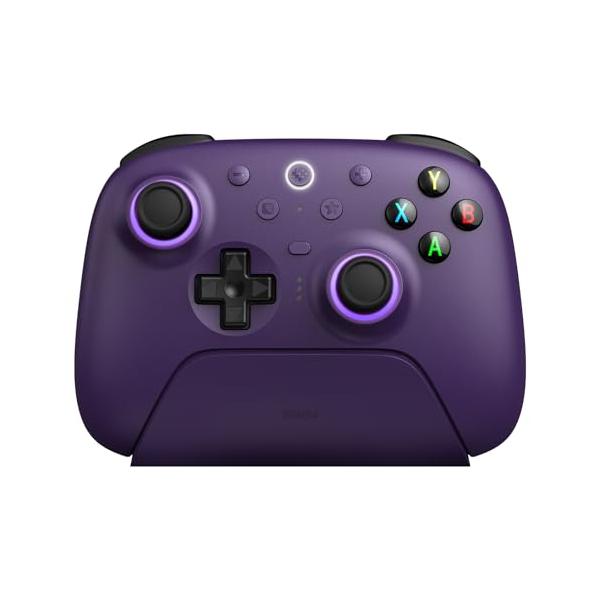 Purple/-/6922621507062・Color:Purple・パッケージ個数:1・1.TMR ジョイスティック - より高い感度、より高い精度、強化された耐久性を提供します。・1. 8BitDo 独自のワイヤレス テクノロジー「8...