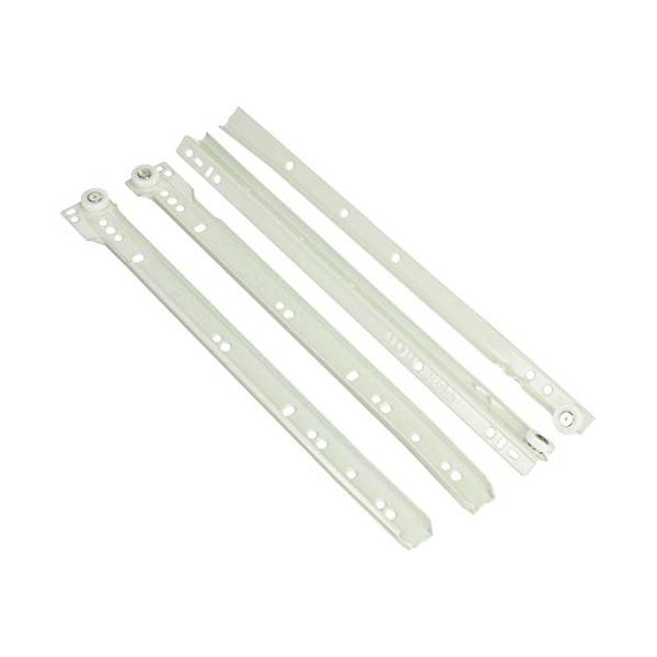 左右1セット白/引き出し長さ(標準規定サイズ):350mm スライド量:265mm 引き残し:85mm/AP-1102W・パッケージ個数:1・引き出し長さ(標準規定サイズ):350mm・スライド量:265mm・引き残し:85mm