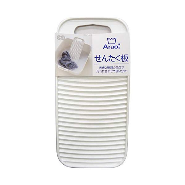 洗濯板ホワイト/縦28.7×横14×奥行1.1cm/84022・Style:洗濯板・パッケージ個数:1・サイズ:縦28.7cm×横14cm×高さ1.1cm・本体重量:120ｇ・素材・材質:ポリプロピレン・生産国:日本・表裏2種類の凹凸で汚れ...